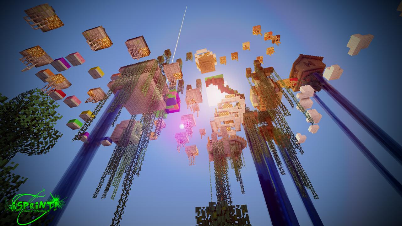 iSprint 1! Minecraft Sprint Parkour Map Minecraft Map