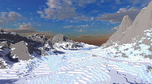 The Snow Barrier Minecraft Map