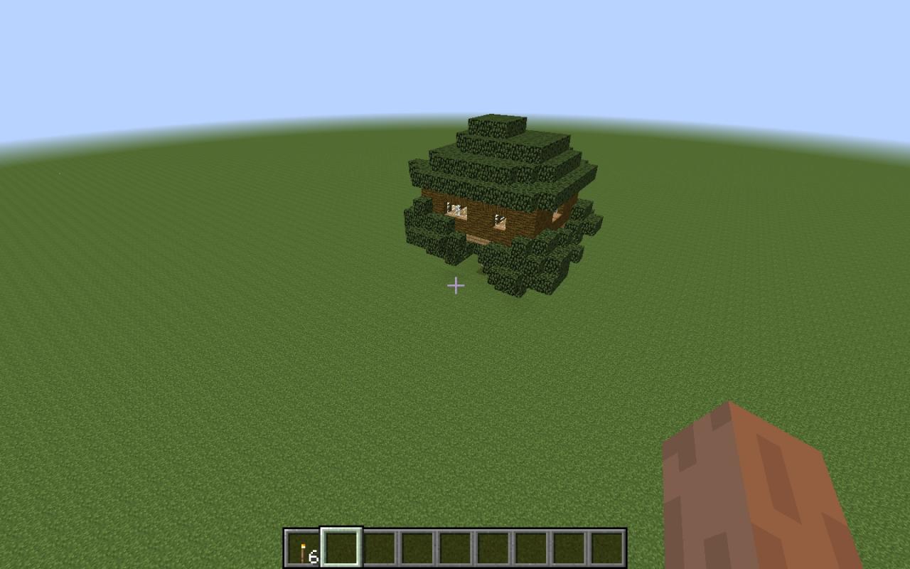 Small Birch Treehouse Minecraft Map