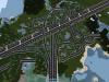 highway interchange Minecraft Map