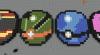 Pokeballs 2D PixelArt 8 Schematic Minecraft Map