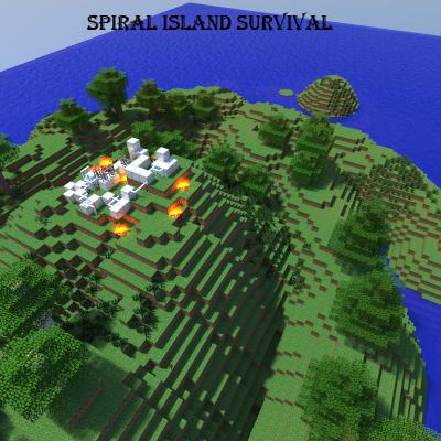 Spiral Island Survival Minecraft Map