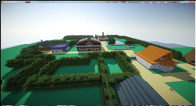 Johto Region Minecraft Map