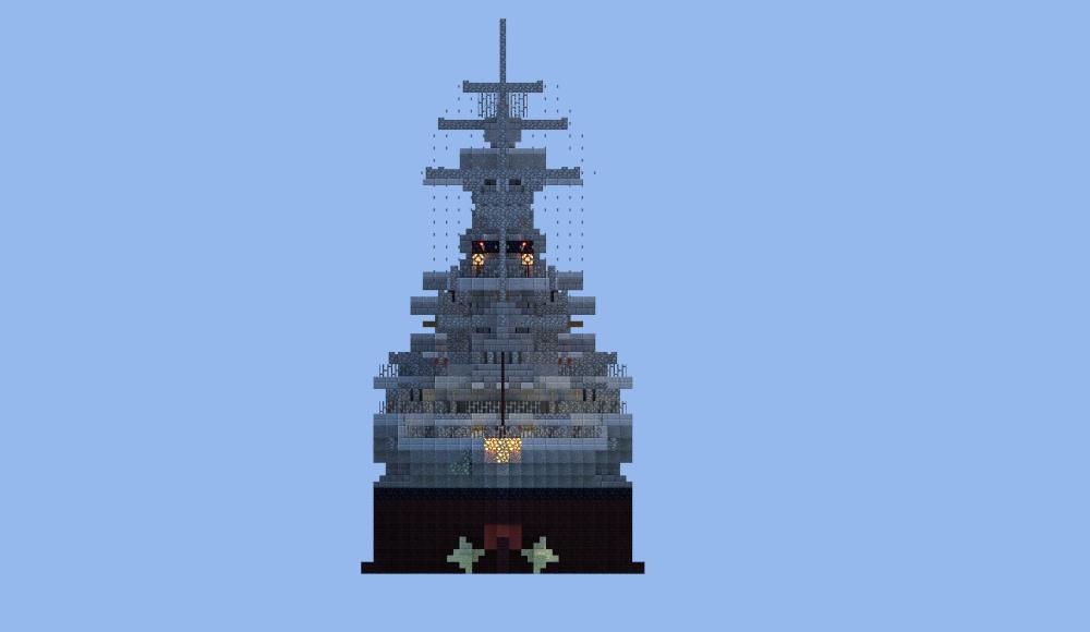 Admiral Graf Spee Pocket Battle ship Minecraft Map