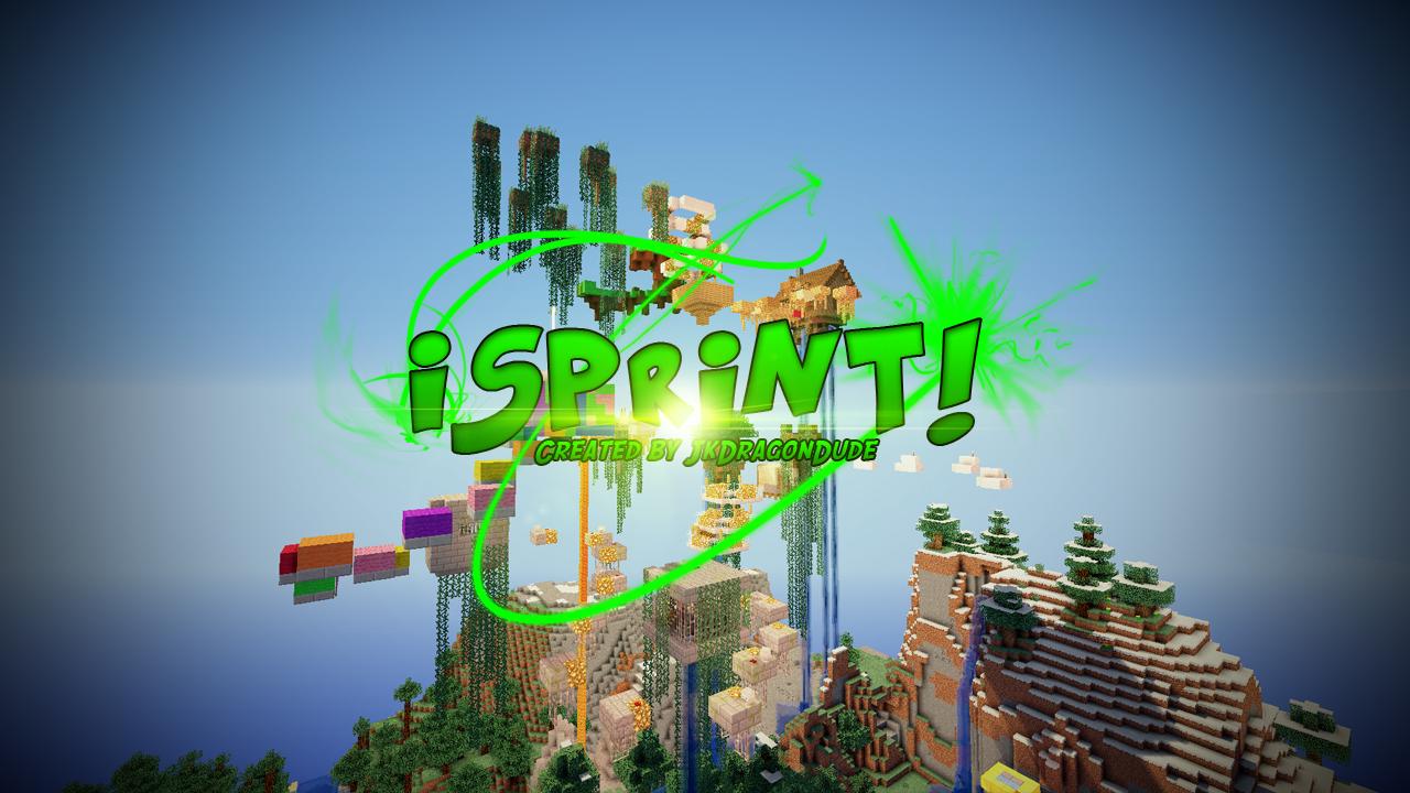 iSprint 1! Minecraft Sprint Parkour Map Minecraft Map