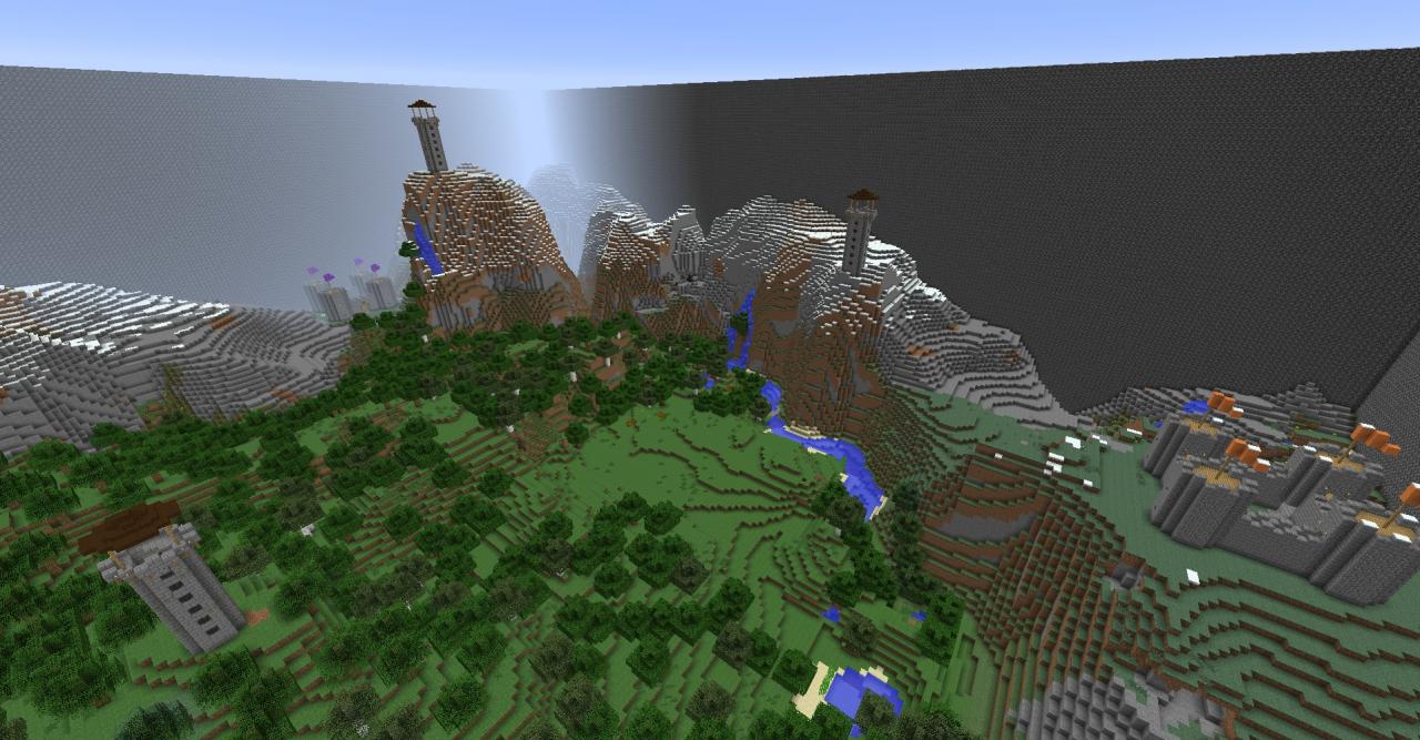 CASTLE WAR Minecraft Map