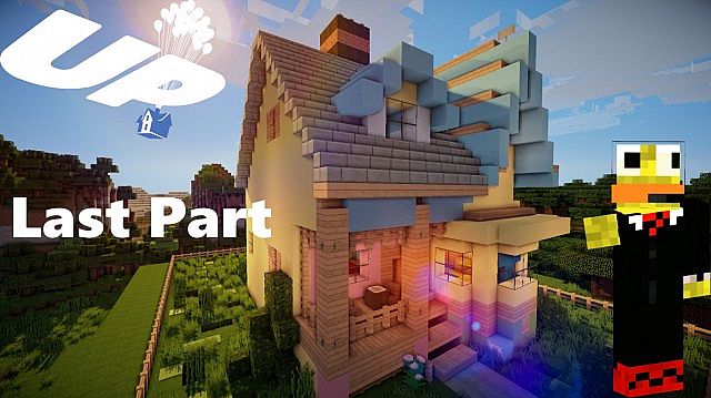 Minecraft: Lets Build Disney Pixar Up House Final Part!!! Minecraft Map