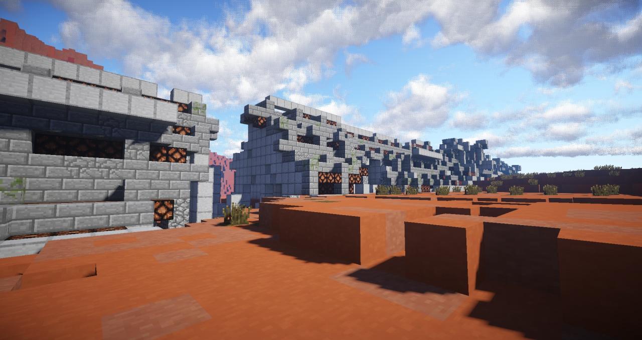 Crashed tower Minecraft Map