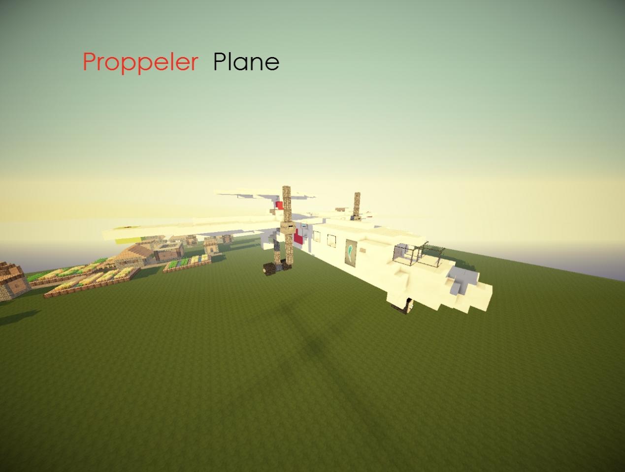 Proppeler Plane Minecraft Map
