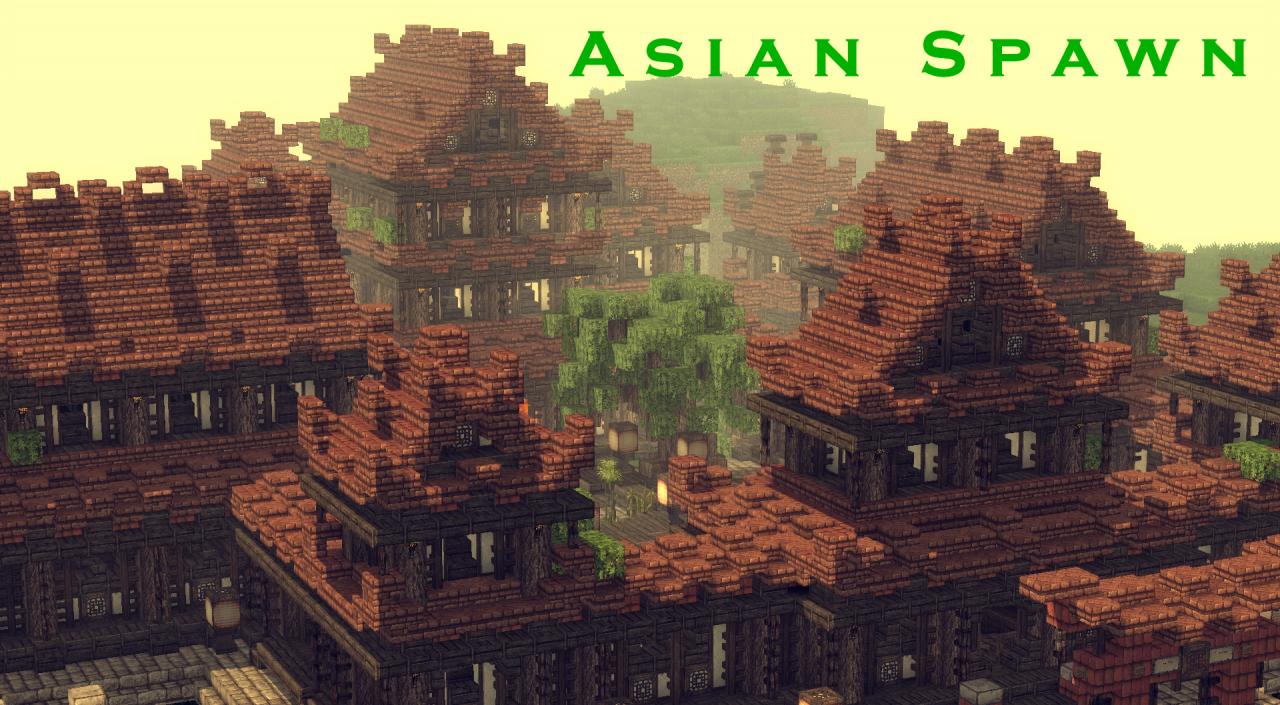 Asian Spawn Minecraft Map