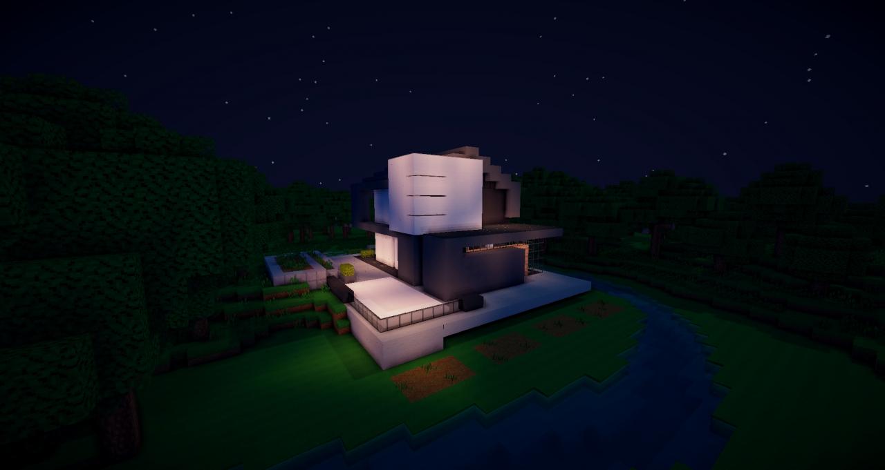 Contours - A Modern Home Minecraft Map