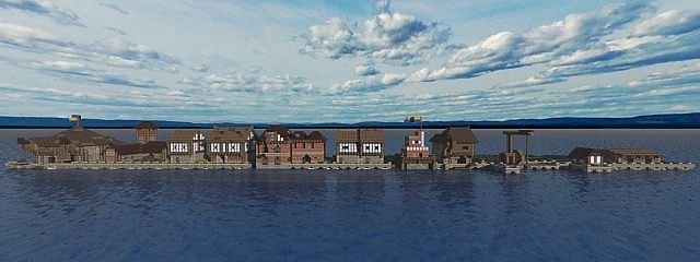 Warehouse Row Minecraft Map