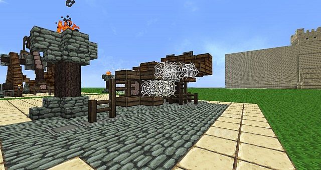 Medieval objects of war! Minecraft Map