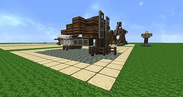 Medieval objects of war! Minecraft Map