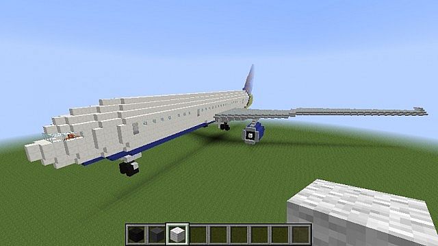 Airbus A321 Minecraft Map