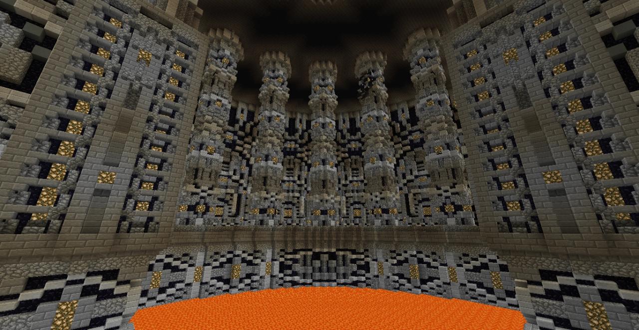 Server Hub with download Minecraft Map