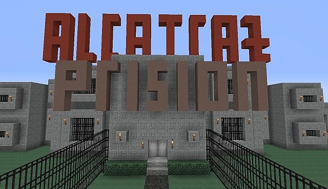 MINECRAFT ALCATRAZ PRISION Minecraft Map