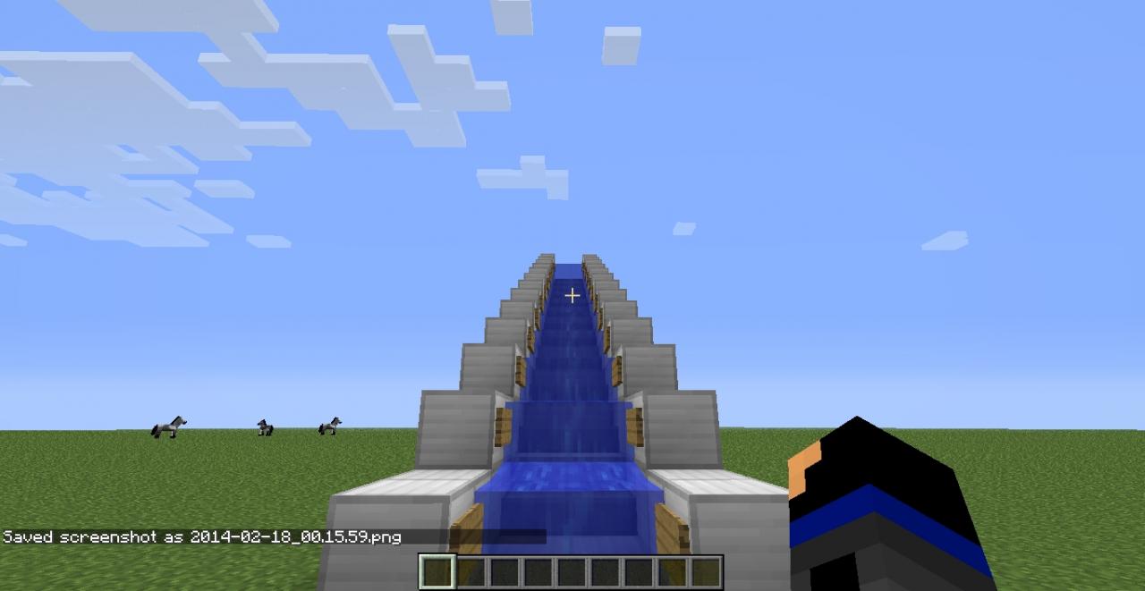 Water Escalator Minecraft Map