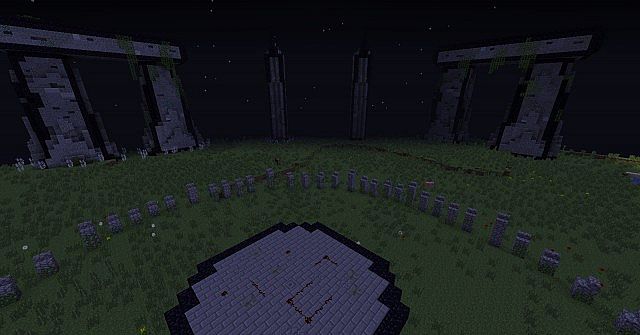 Discworld, at a roughly 1:1000 scale Minecraft Map
