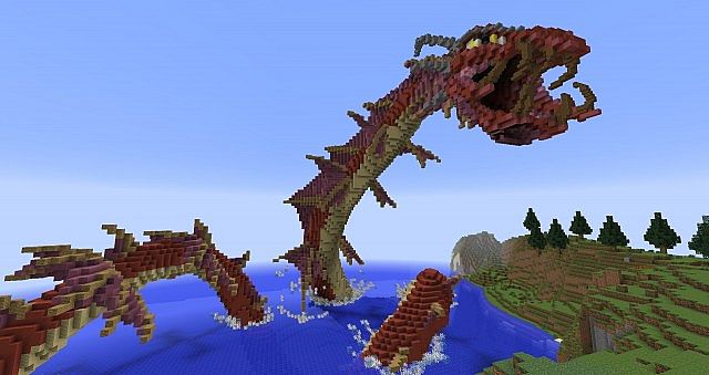 Sea Serpent Minecraft Map
