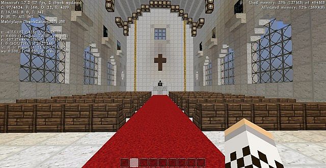The church Minecraft Map