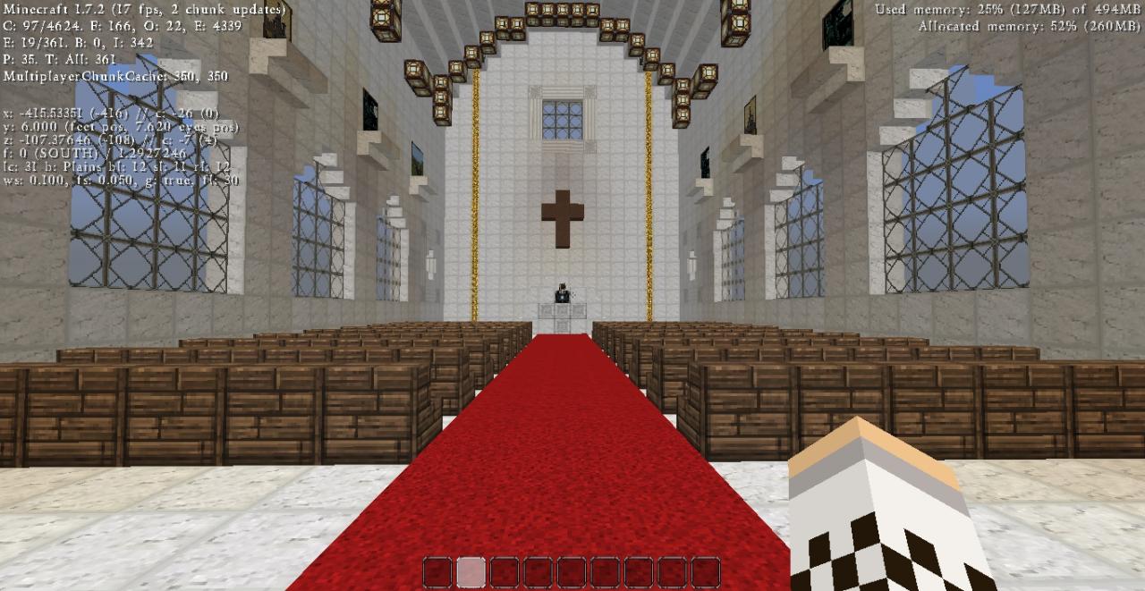 The church Minecraft Map