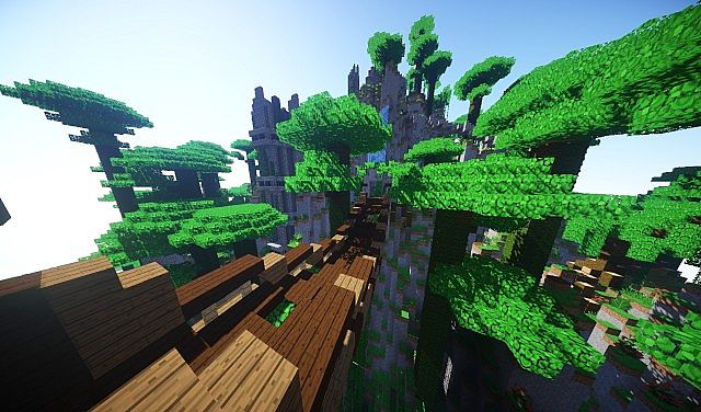Jungle Mountain Minecraft Map