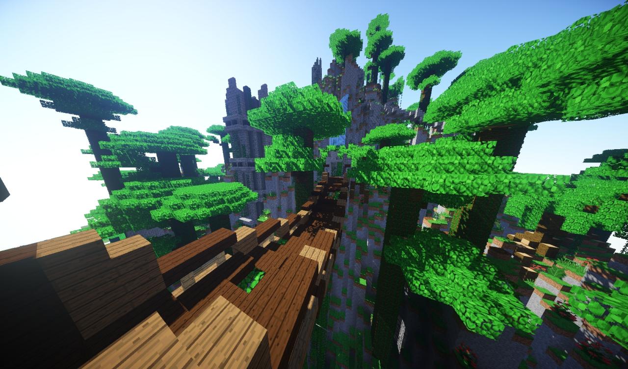 Jungle Mountain Minecraft Map