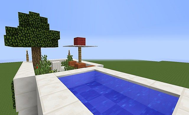 Modern Box House Minecraft Map