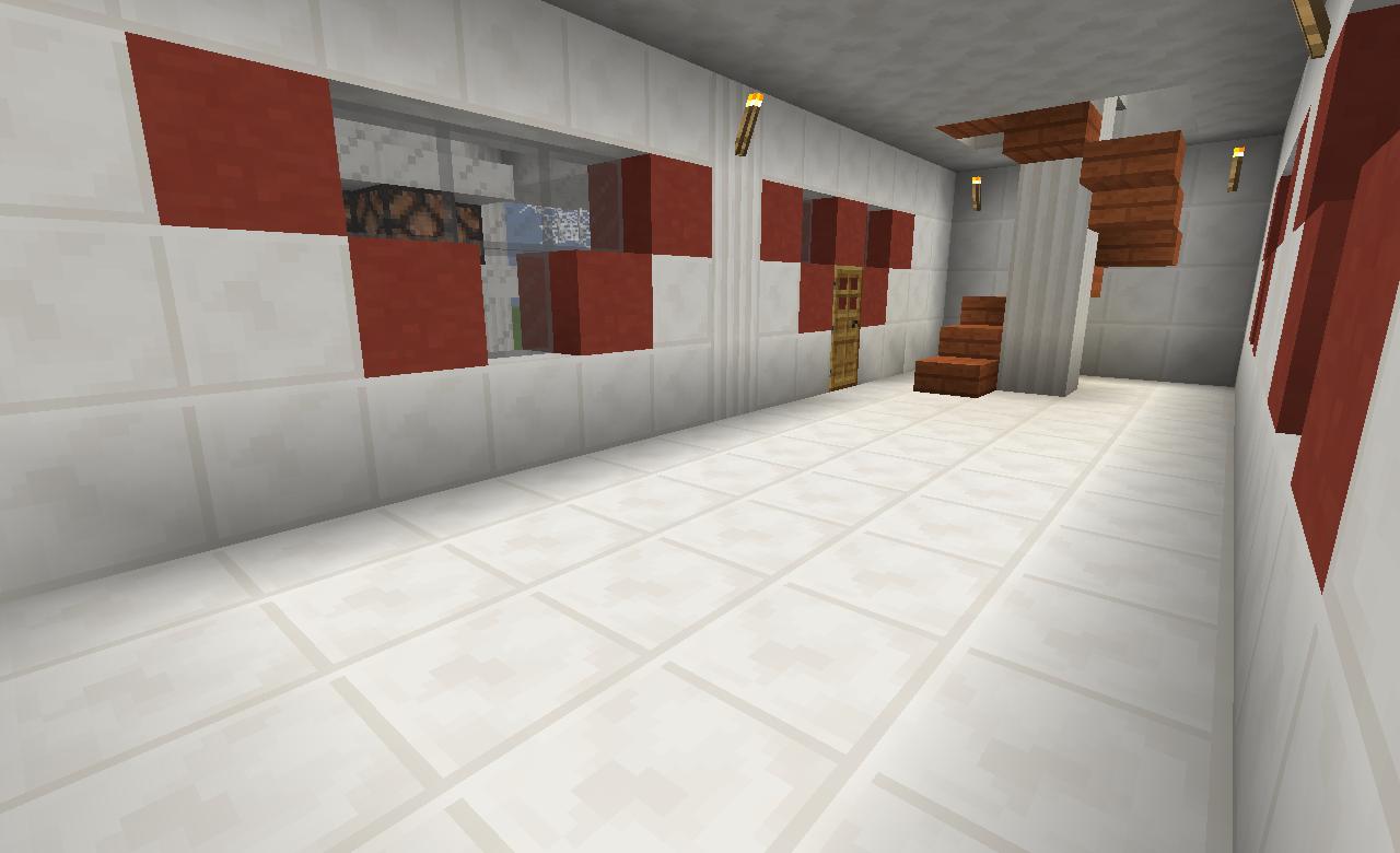 Modern Box House Minecraft Map