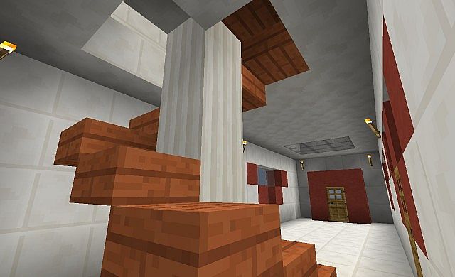 Modern Box House Minecraft Map