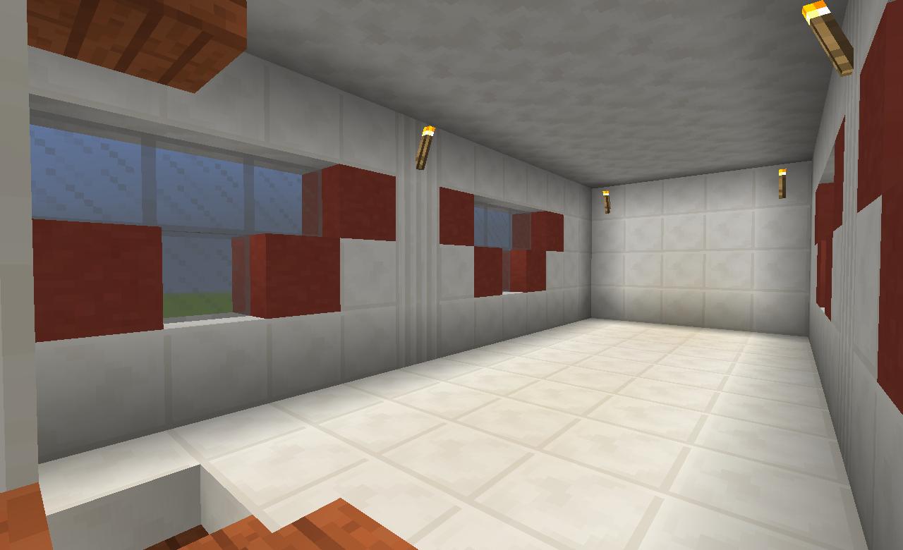 Modern Box House Minecraft Map