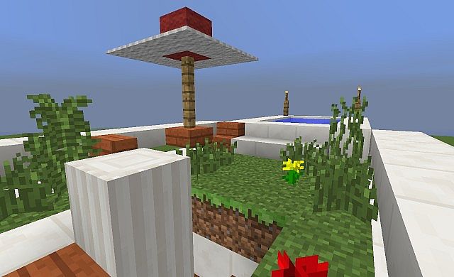 Modern Box House Minecraft Map