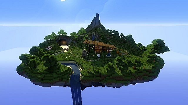Island House Minecraft Map