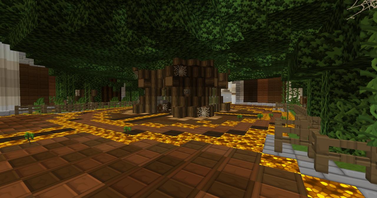 Pre-Built Spawn Minecraft Map