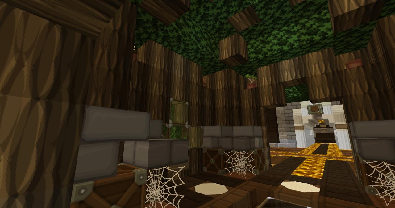 Pre-Built Spawn Minecraft Map