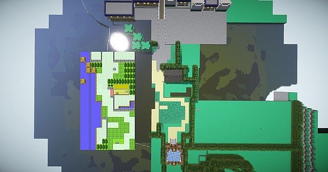 Johto Region Minecraft Map