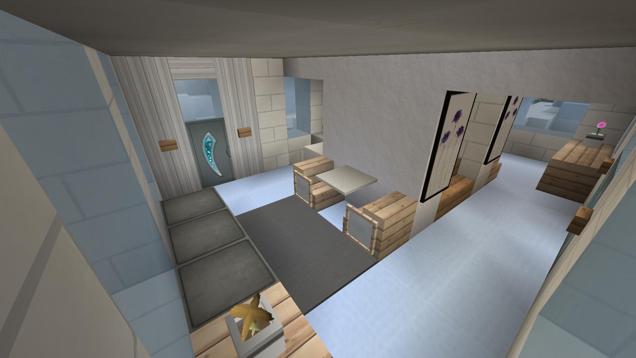 PK Frozen House Minecraft Map