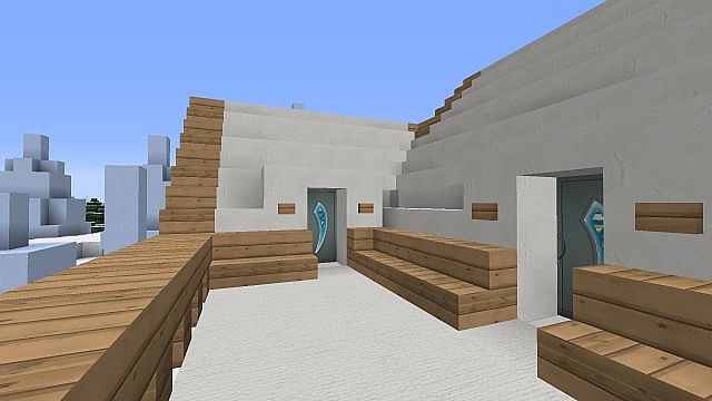 PK Frozen House Minecraft Map