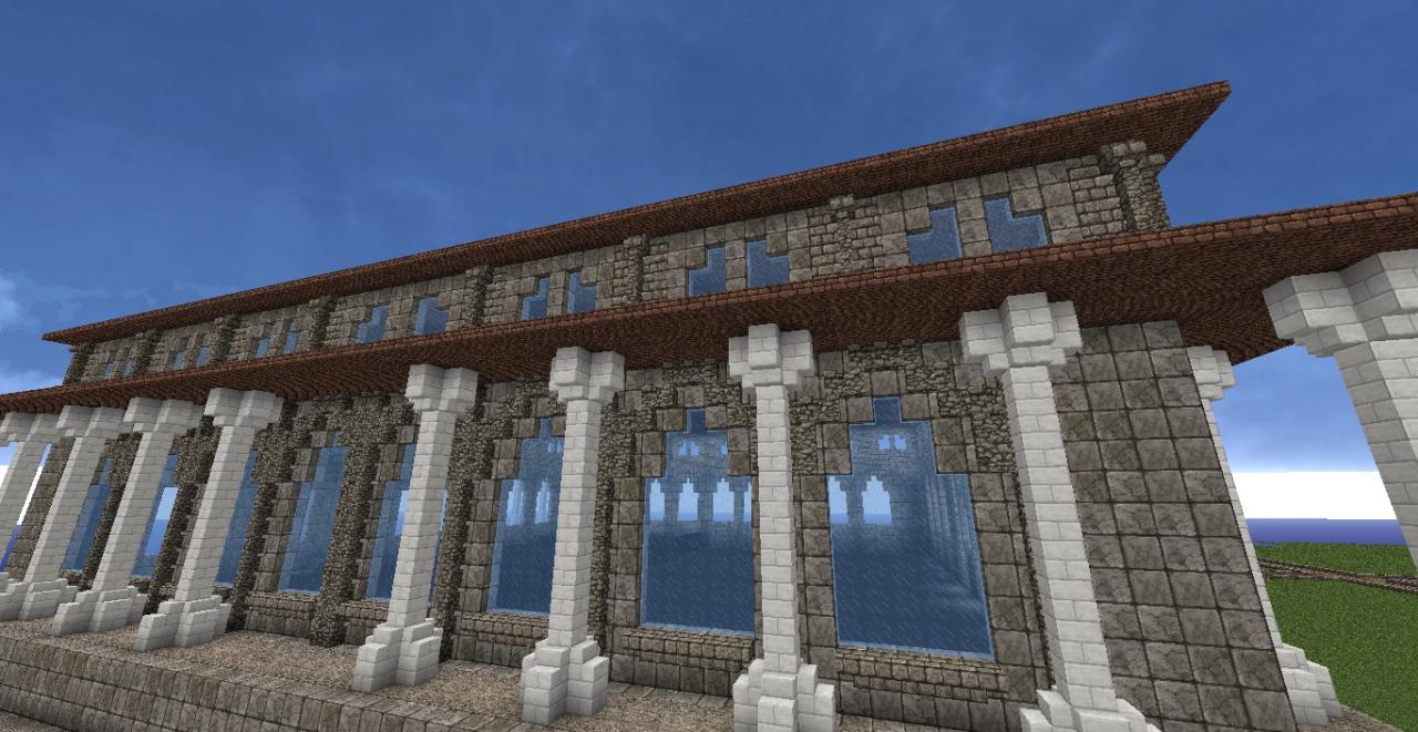Roman Temple Minecraft Map