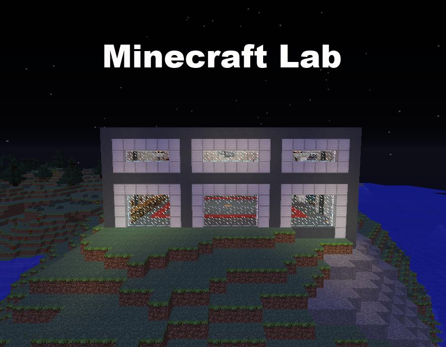 Minecraft Lab (designed for mod showcases) Minecraft Map