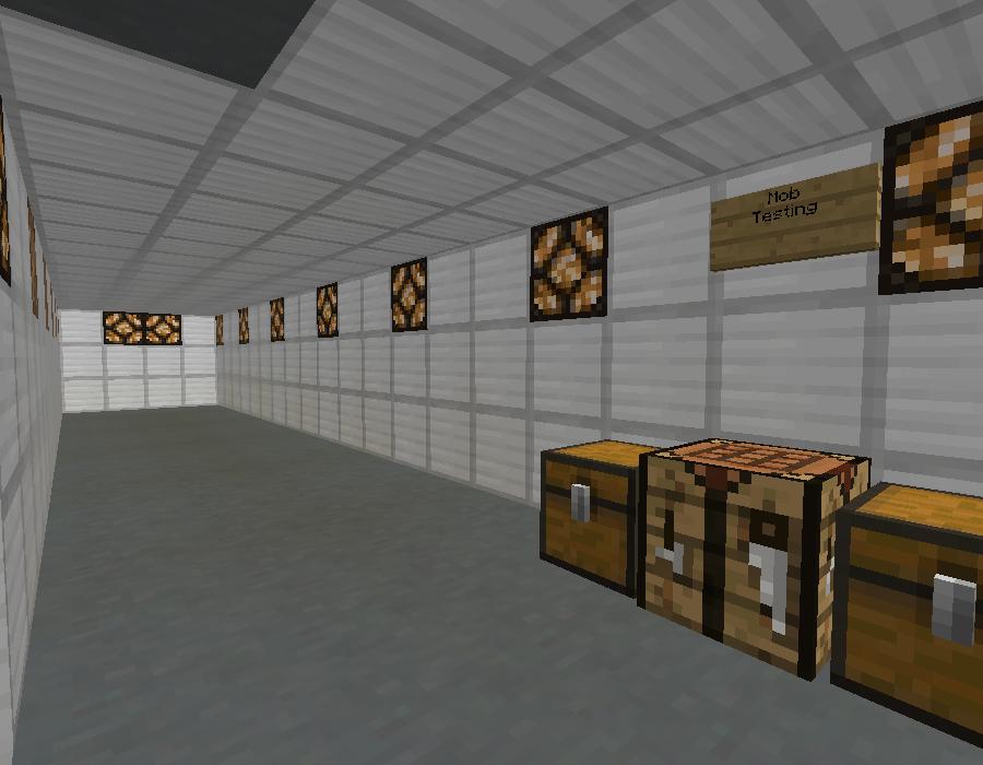 Minecraft Lab (designed for mod showcases) Minecraft Map