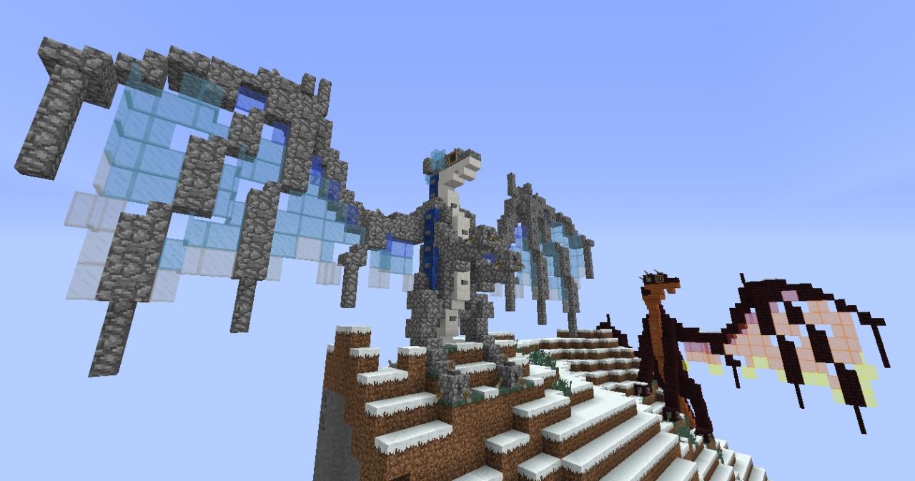 Fire & Ice Dragons Minecraft Map