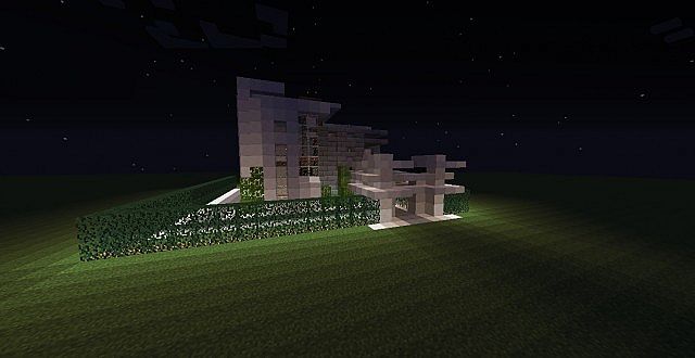 *My First PMC Post* %*Modern House 1*& Minecraft Map
