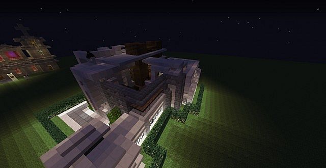 *My First PMC Post* %*Modern House 1*& Minecraft Map