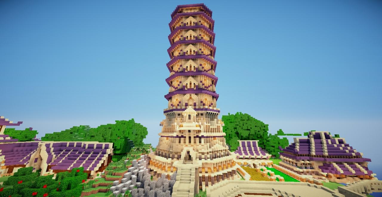 Air temple Island Minecraft Map