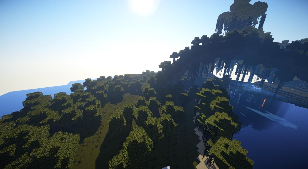 Forest islands Minecraft Map