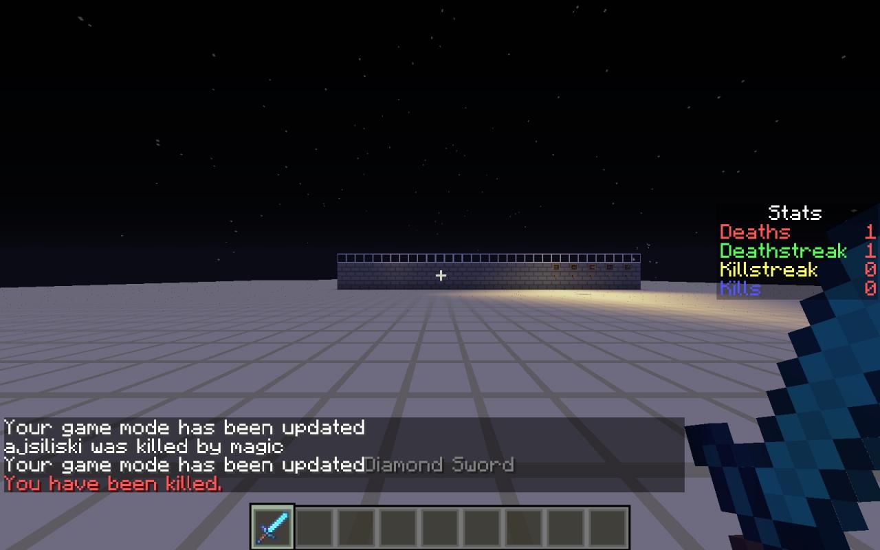 Kill streaks and Death streaks in Minecraft Minecraft Map