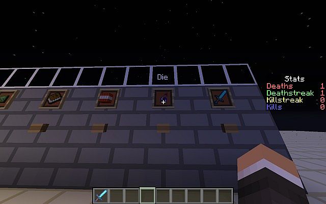Kill streaks and Death streaks in Minecraft Minecraft Map