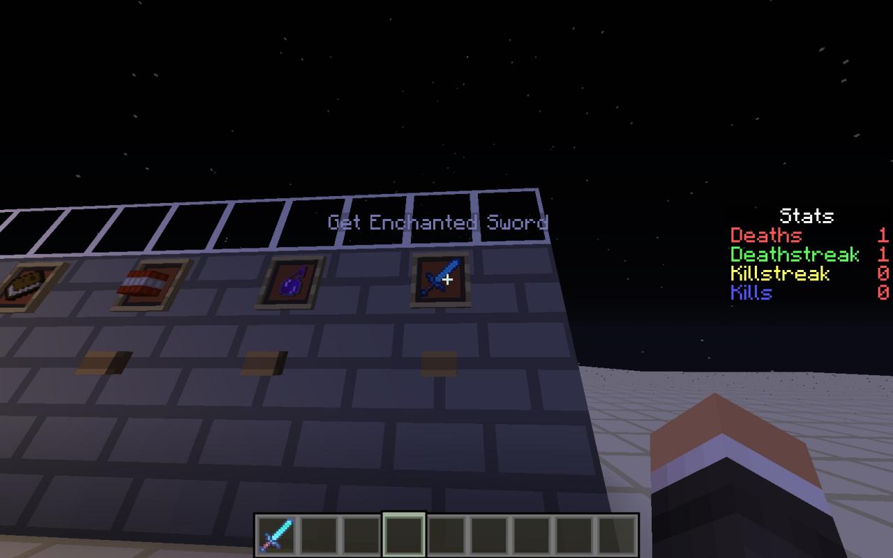 Kill streaks and Death streaks in Minecraft Minecraft Map